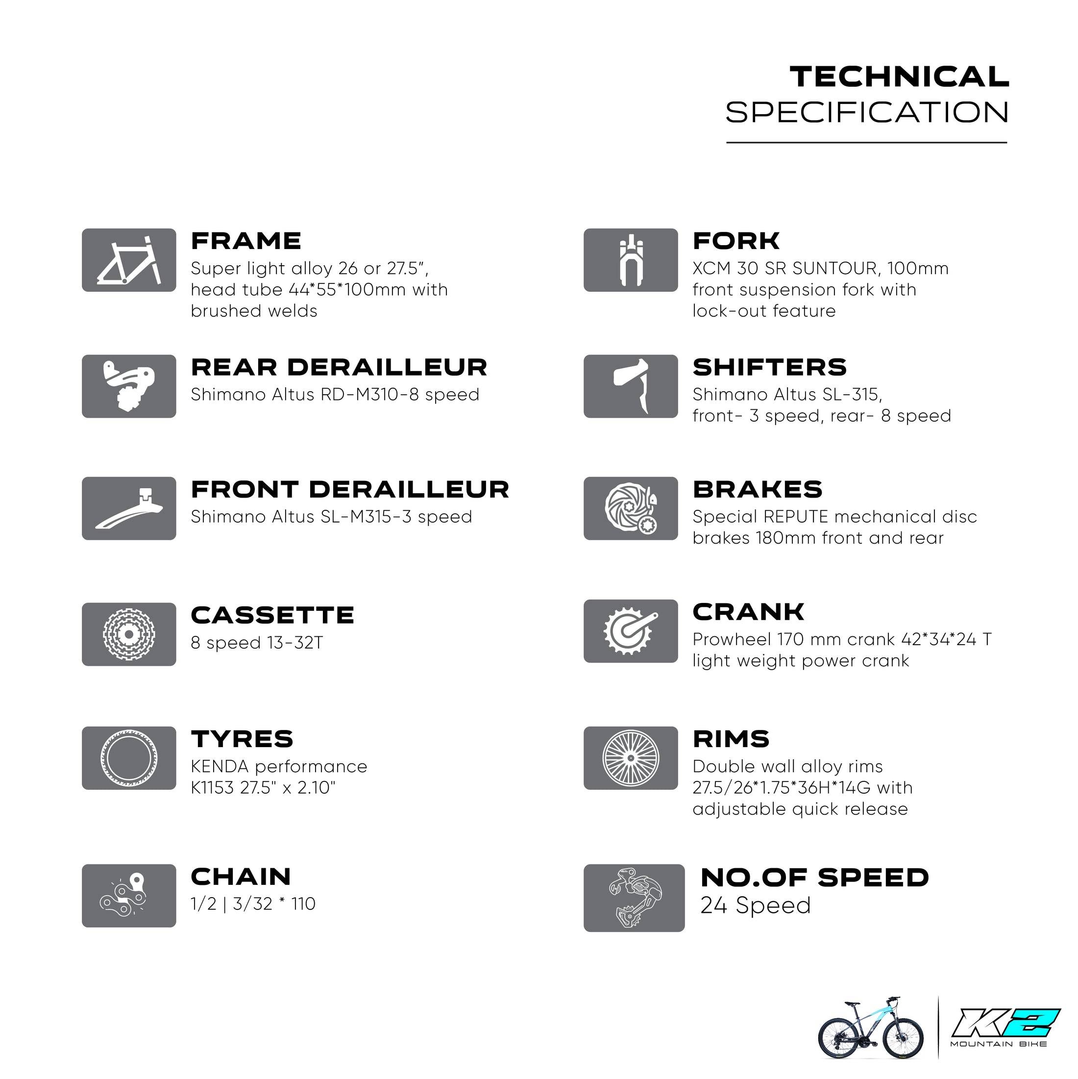 K2 – Battalion Bikes
